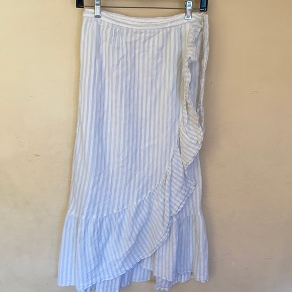 Maeve | Skirts | Maeve Faux Wrap Ruffle Maxi Skirt | Poshmark